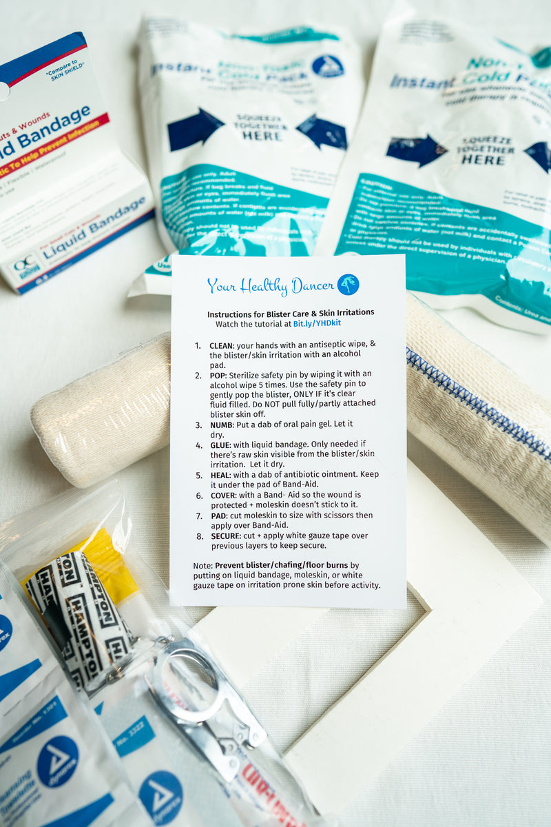 Dancer Care Kit- Full Size – Your Healthy Dancer